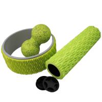 China 33CM X 13CM Sports Pilates Yoga Exercise Wheel ECO Core Flexibility For Back for sale