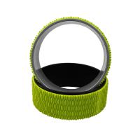 China 33CM X 13CM Sports Pilates Yoga Exercise Wheel ECO Core Flexibility For Back for sale