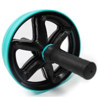China 17.8cm 665g Exercise AB Wheel Roller Slipproof Full Body Workout Home Gym for sale