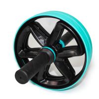 China 17.8cm 665g Exercise AB Wheel Roller Slipproof Full Body Workout Home Gym for sale