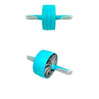 China 14in Exercise AB Wheel Roller Exercise Equipment Nonslip Handles In Office for sale