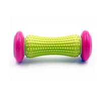 China Back Handheld Muscle Massage Roller Sticks For Foot TPR PVC 17CM for sale