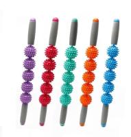 China 215g 6cm Foam Muscle Cellulite Fascia Massage Stick Roller Stick Fitness Equipment for sale