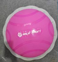 China 24in ABS PVC Semi Circle  Balance Trainer Stability Half Ball With Resistance Bands for sale