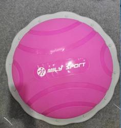 China 24in ABS PVC Semi Circle  Balance Trainer Stability Half Ball With Resistance Bands for sale