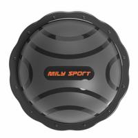 China 0.58M ABS Balance Ball With Resistance Bands Half Ball For Working Out for sale