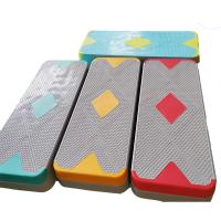 China 60mm Adjustable Aerobic Step Board 2 Levels Freestyle Aerobic Platform Green for sale
