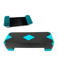 China 16cm Heavy Duty Fitness Equipment Aerobic Step Deck Adjustable Riser Slipproof for sale