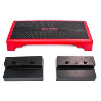 China 98CM 6.79kg Fitness Aerobic Stepper Risers Only Cardio Step Board 150MM for sale