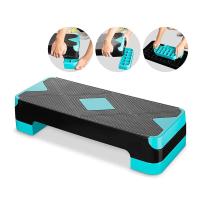 China 16cm Heavy Duty Fitness Equipment Aerobic Step Deck Adjustable Riser Slipproof for sale