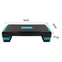China 10cm 30cm Adjustable Aerobic Step Board Home Gym Platform Exercises PP Plastic for sale