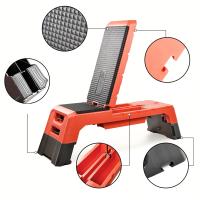China 1125MM Anti Skid 3 Level Adjustable Exercise Step Platform 35CM for sale