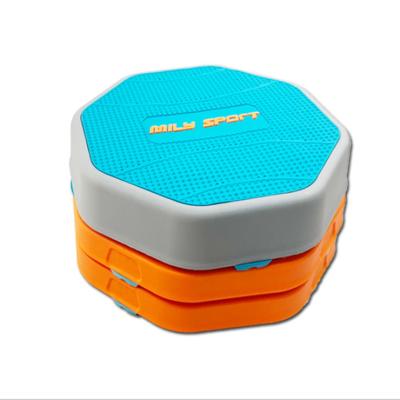 China 44.5cm Octagonal Aerobic Step Board Step Deck Exercises TPE Round for sale
