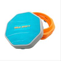China 44.5cm Octagonal Aerobic Step Board Step Deck Exercises TPE Round for sale