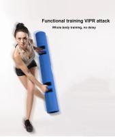 China TPR Rubber L1050mm Vipr Gym Equipment Tube Exercise Bute 8kg For Body Building for sale