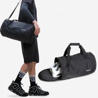 China 250MM Basketball Training Black Nylon Travel Gym Bag Duffle Gym Fitness for sale
