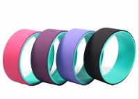 China 15MM Stress Less Yoga Wheel Exercises For Back Pain Homeuse Fitness Routines for sale