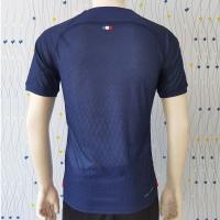 China Ventilated Personalized Jersey Shirts 100% Polyester Durable Soccer Player Jersey for sale