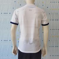 China Long Lasting Soccer Team Jersey Fabric 100% Polyester Breathable Jersey for sale