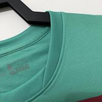 China Breathable Retro Soccer Jerseys Digital Printing Green Football Jersey for sale