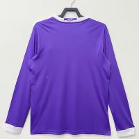 China Edition Long Sleeve Soccer Jerseys Purple Retro Football Jersey for sale