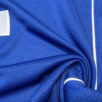 China Twill 2 Royal Blue Basketball Jersey Quick Dry Comfortable for sale