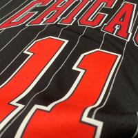 China Black NBA Team Jerseys Quick Dry 11 Basketball Jersey Striped for sale