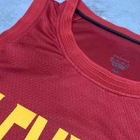 China 120gsm Basketball NBA Team Jerseys Orange Purplish Red for sale