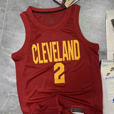 China 120gsm Basketball NBA Team Jerseys Orange Purplish Red for sale