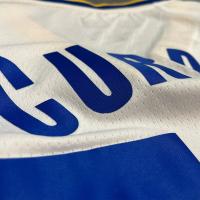 China 30 Curry White Custom Basketball Uniforms Polyester White Basketball Shirt for sale