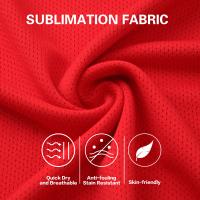 China Breathable Custom Team Jersey  Durable Moisture Wicking Football Team Jersey for sale