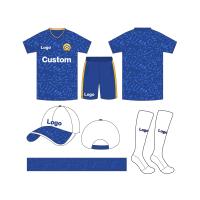 China Premium Fabrics Breathable Moisture Wicking Jerseys Customizable Team Football Jersey for sale