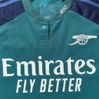 China Polyester Wear Fan Edition Jersey Durable Green Football Jersey for sale