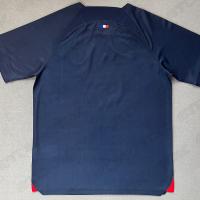 China Dark Blue Fan Version Soccer Jersey  100% Polyester Durable for sale