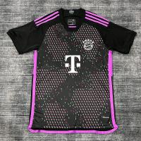 China Durable Fan Version Jersey Polyester Fiber 100% Black Soccer Fan Jersey for sale