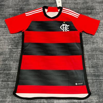 China Red Black Fan Version Jersey Polyester Fiber 100% for sale
