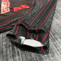 China Edition Black Football Fan Version Jersey Wear Durable 100% Polyester Jersey for sale