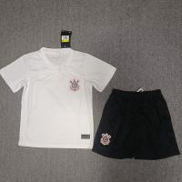 China OEM ODM Kids Soccer Jerseys Custom Name Stripe Twill for sale