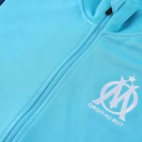 China Sky Blue Soccer Team Tracksuits Polyester Football World Cup Track Suit for sale