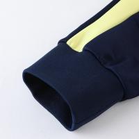 China Yellow Quick Dry Football Jersey Tracksuit Polyester Soccer Training Suit for sale