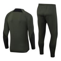 China Green Football Training Tracksuit Football Club Tracksuit Quick Dry for sale