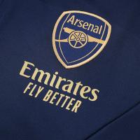 China Twill Football Training Tracksuit Royal Blue Polyester Football Training Wear for sale