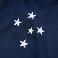 China Blue Football Training Tracksuit Jacquard Soccer Training Kit Set for sale