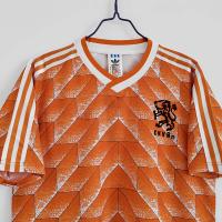 China Red Old Football Jerseys Quick Dry White Sleeves Retro Soccer Jersey for sale