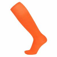 China Flat Knit Soccer Sticky Socks Polyester Football Sports Grip Socks for sale