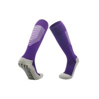 China Costomizabale Soccer Non Slip Socks Cotton Premium Fabric Sticky Football Socks for sale