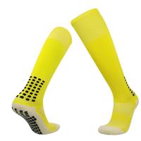 China Costomizabale Team long football grip socks Premium Fabric Football Socks Anti Slip for sale
