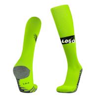 China Youth Soccer Grip Socks Polyester Fibers Moisture Non Slip Football Socks for sale