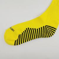 China Cotton Polyester Blend Soccer Grip Socks Crafted Anti Slip Football Socks for sale