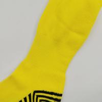 China Cotton Polyester Blend Soccer Grip Socks Crafted Anti Slip Football Socks for sale